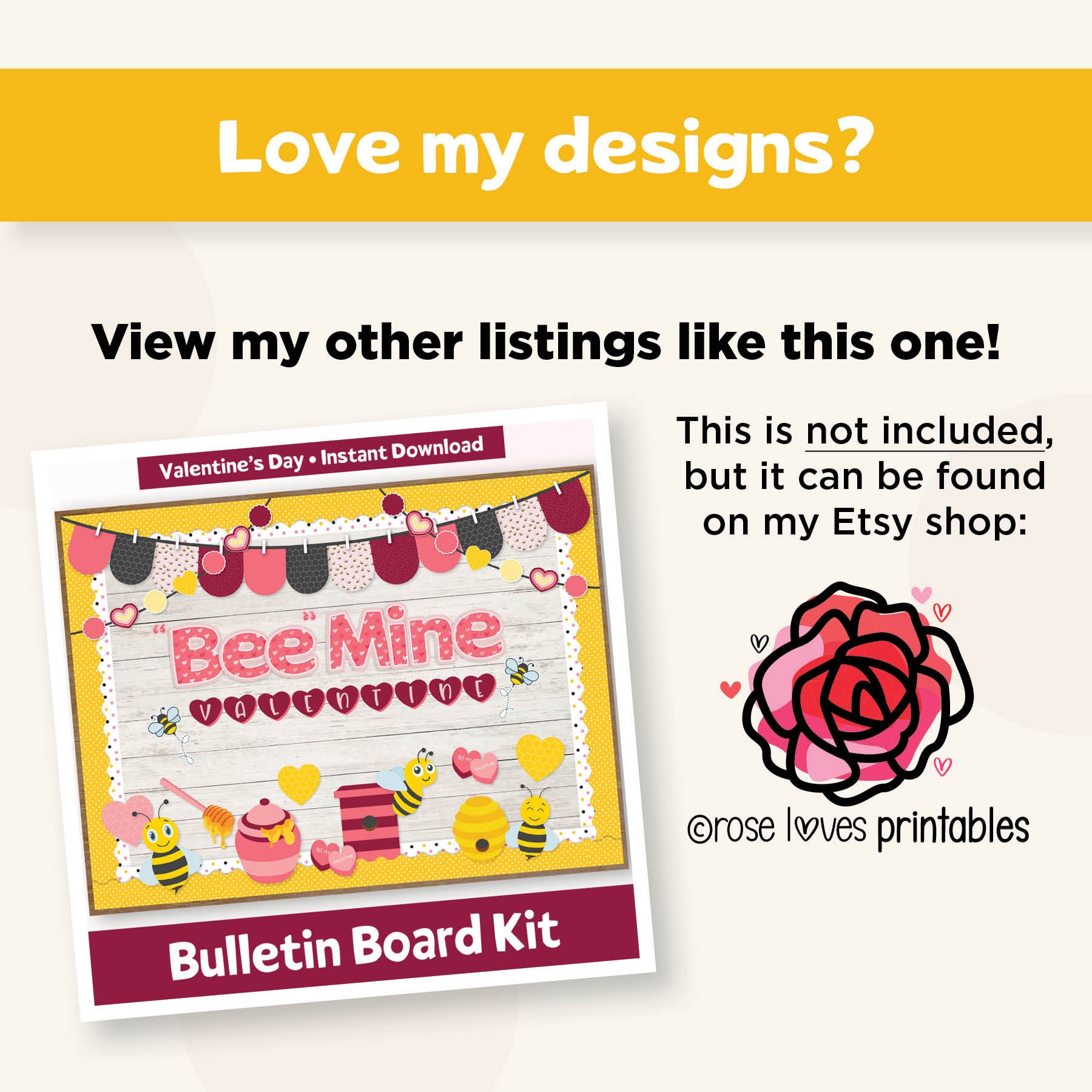 Spring Classroom Bulletin Board Border Set, Bumble Bee Bulletin Border ...