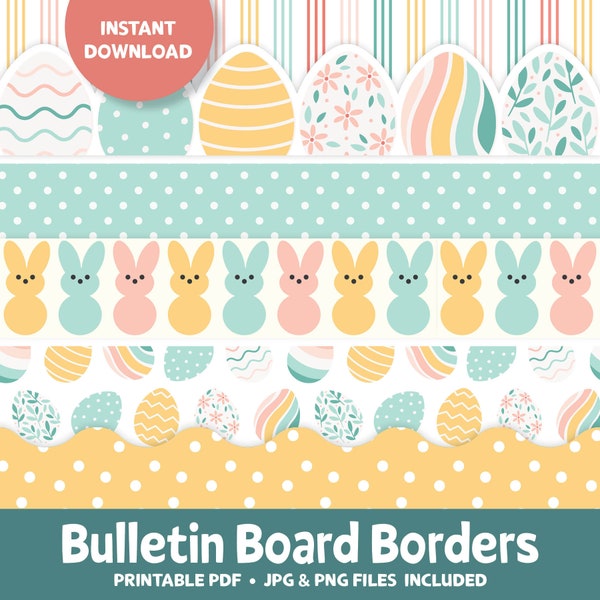 Spring Border for Bulletin Board - Etsy
