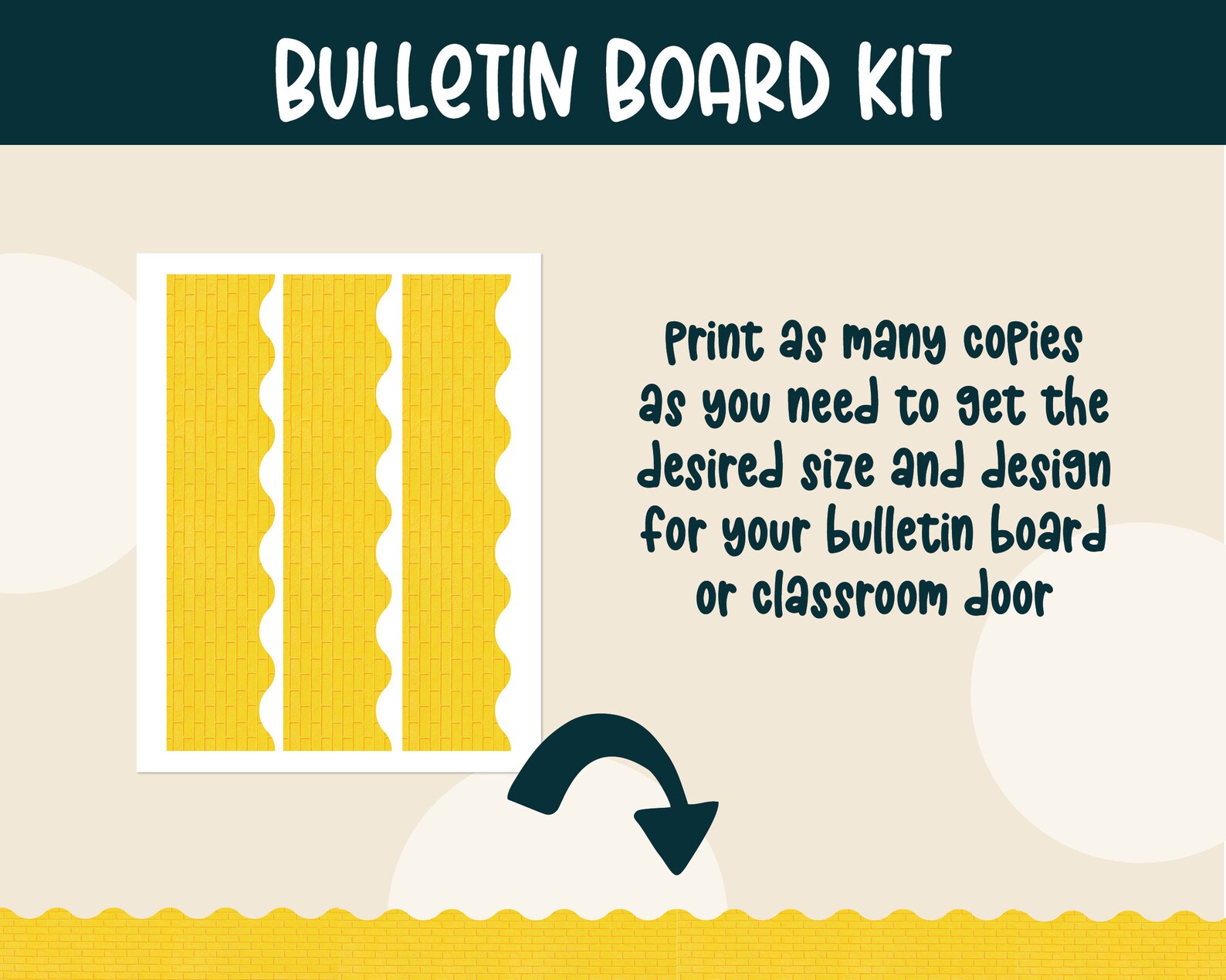 Back to School Bulletin Board Kit | Classroom Decor | Door Decor ...