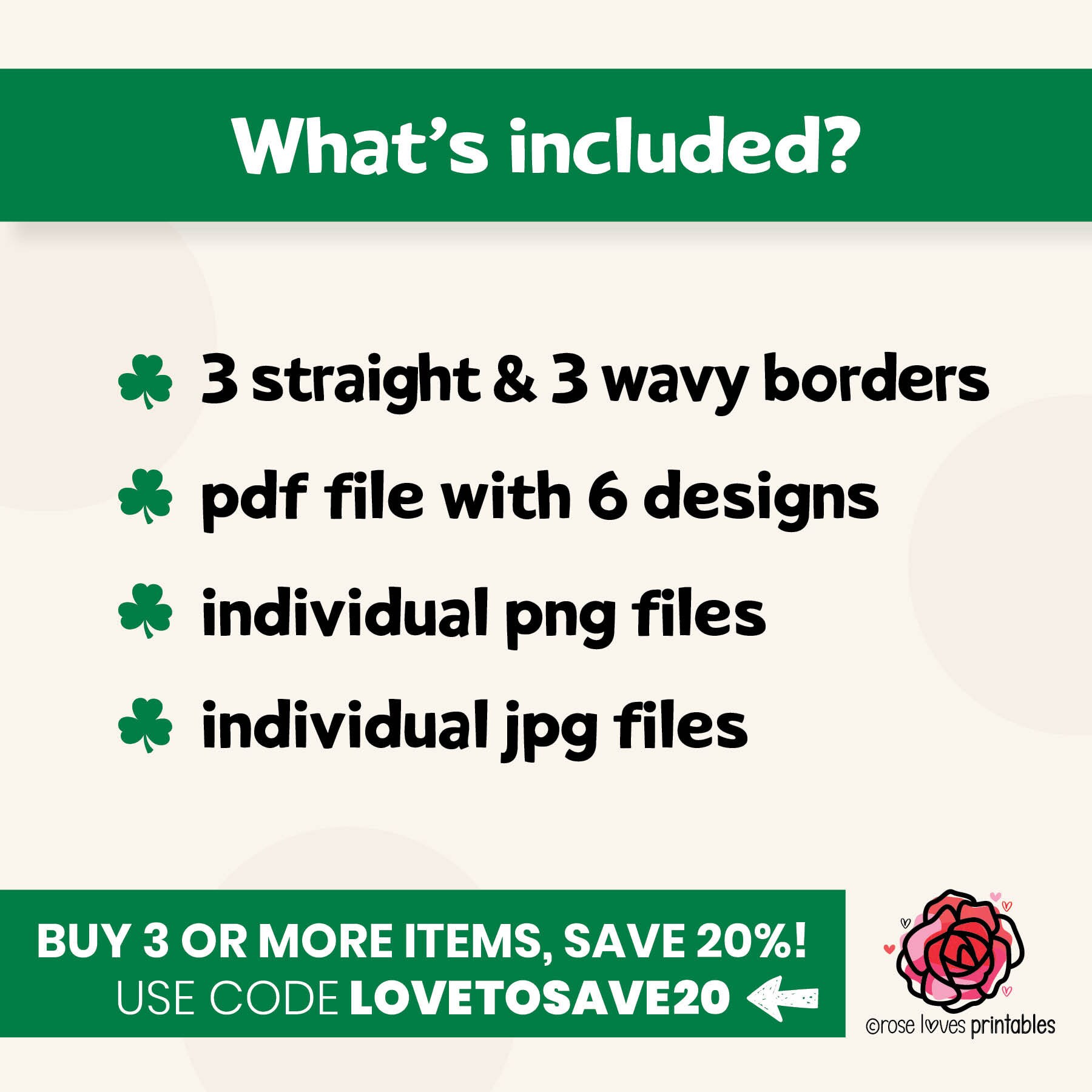 St Patricks Day Bulletin Board Border Set, March Bulletin Border, Irish ...