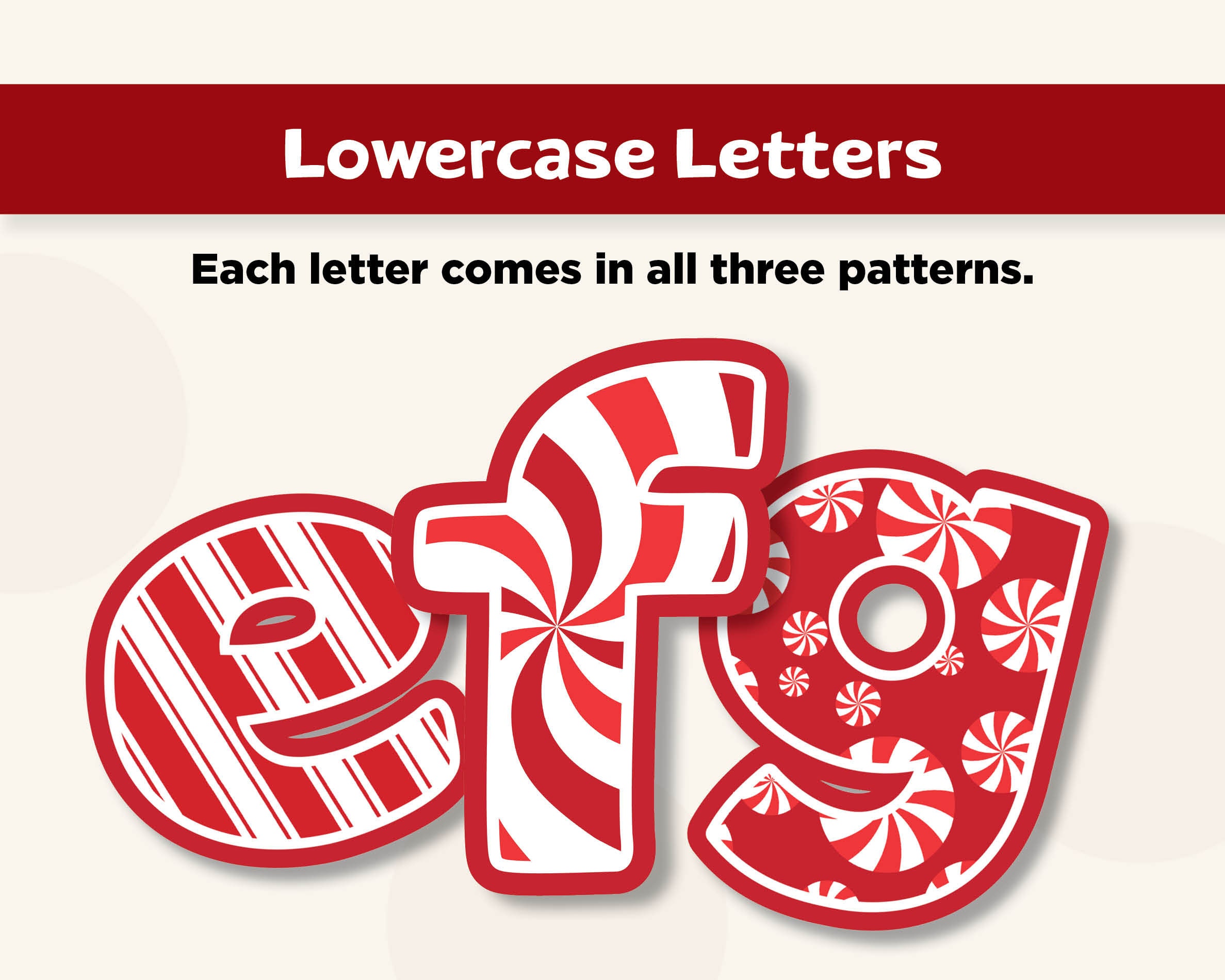 Bulletin Board Letter Set, Christmas Alphabet for Teacher Classroom ...