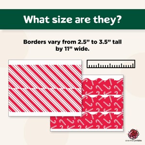 Christmas Bulletin Border Set, Christmas Bulletin Board Borders ...