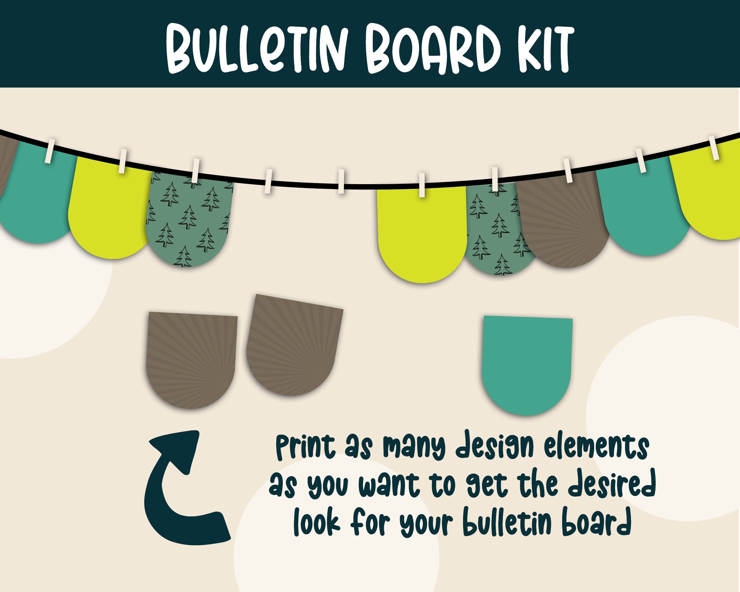 Back to School Bulletin Board Kit Classroom Decor Door - Etsy