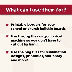 Valentines Classroom Bulletin Board Border Set, Heart Valentine ...