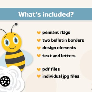 Custom Bumble Bee Bulletin Board Kit, Kindness Bulletin Board, Spring ...