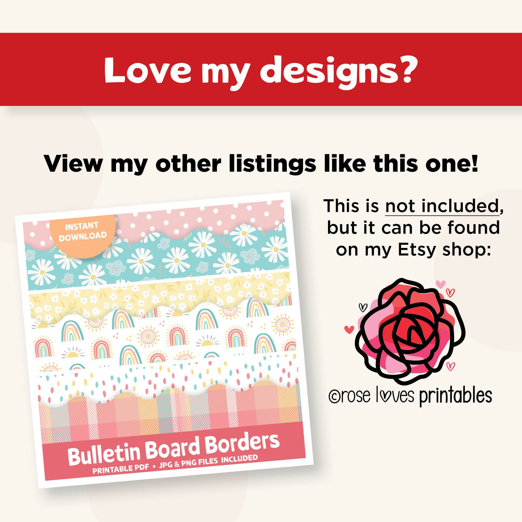 4th of July Bulletin Board Border, Printable Border for Classroom Decor ...