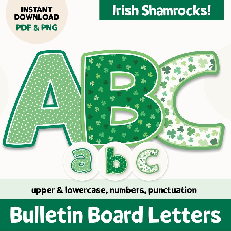 Letters on Bunting - Etsy