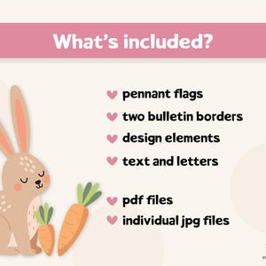 Easter Bulletin Board Kit for Spring Classroom Decor, April Bulletin ...