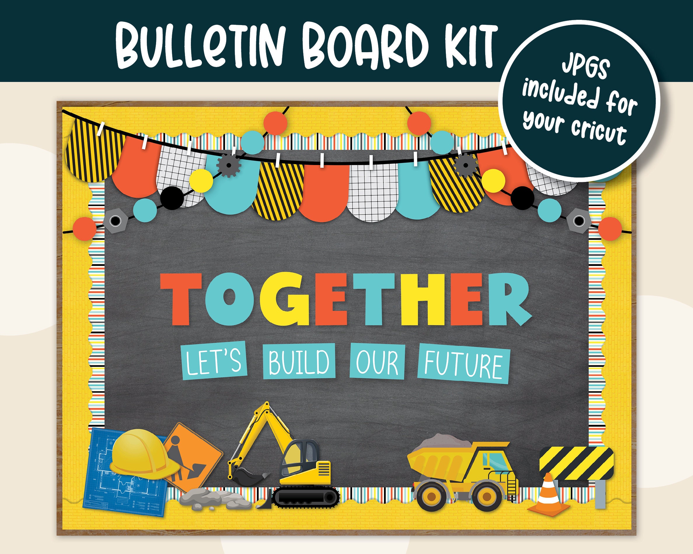 Back to School Bulletin Board Kit | Classroom Decor | Door Decor ...