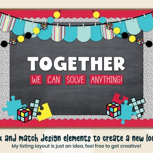 Back to School Bulletin Board Kit | Classroom Decor | Door Decor ...