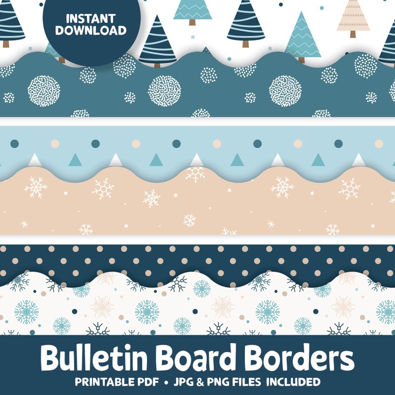 Snowflake Bulletin Board Ideas - Etsy