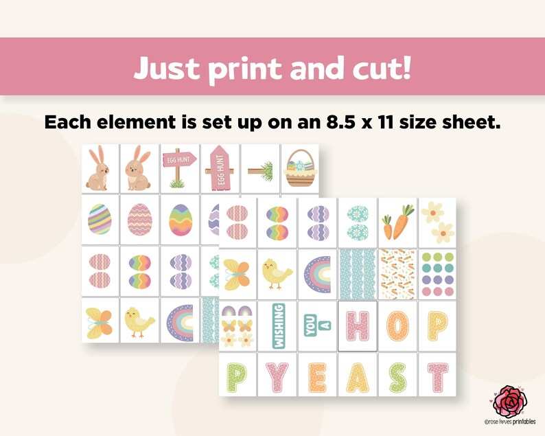 Easter Bulletin Board Kit for Spring Classroom Decor, April Bulletin ...