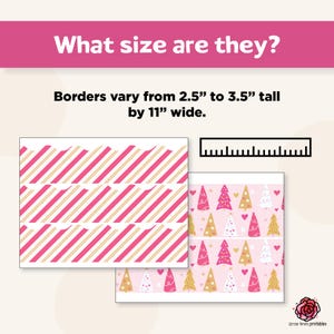 Pink Christmas Bulletin Borders, Christmas Bulletin Board Borders ...