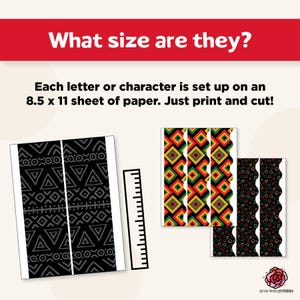 Black History Month Bulletin Board Borders, Black History Borders ...