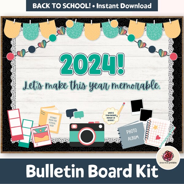 School Bulletin Board - Etsy