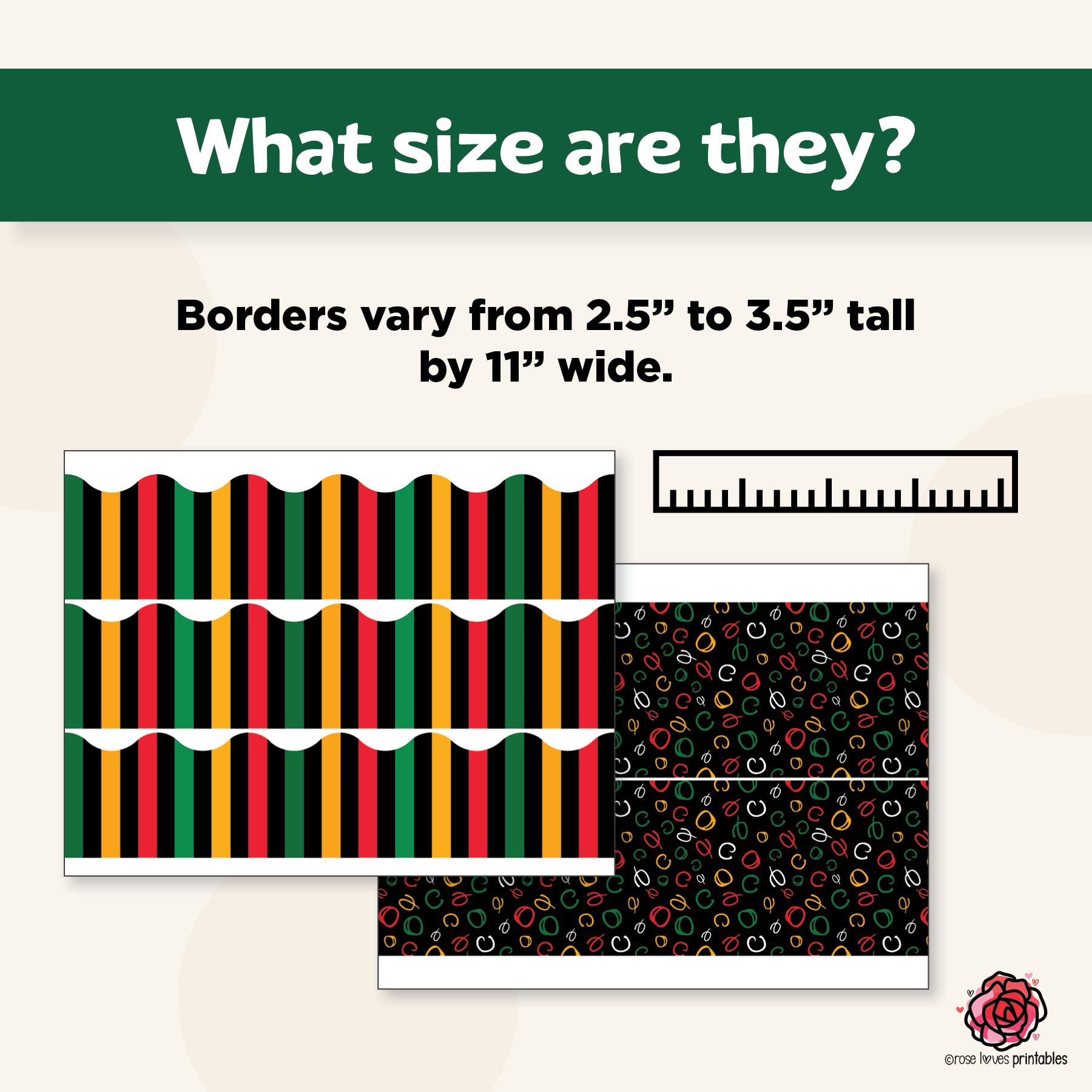 Black History Month Bulletin Borders, Black History Bulletin Board ...