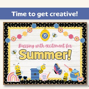 Summer Bulletin Board Kit, End of the Year Bulletin Board, Countdown to ...
