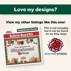 Christmas Bulletin Board Borders: Candy Cane Decor (PDF) - Etsy