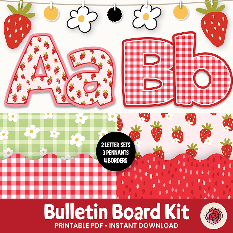 Strawberry Patch - Etsy