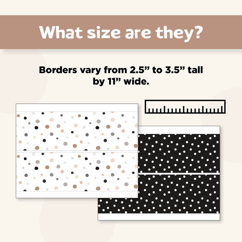 Black and White Bulletin Board Border Set, Black & White Printable ...