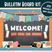 Back to School Bulletin Board Kit Classroom Decor Welcome - Etsy