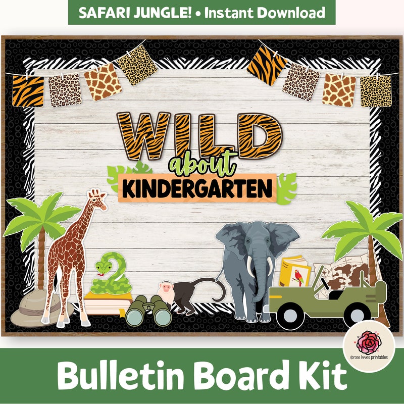 Safari Classroom - Etsy