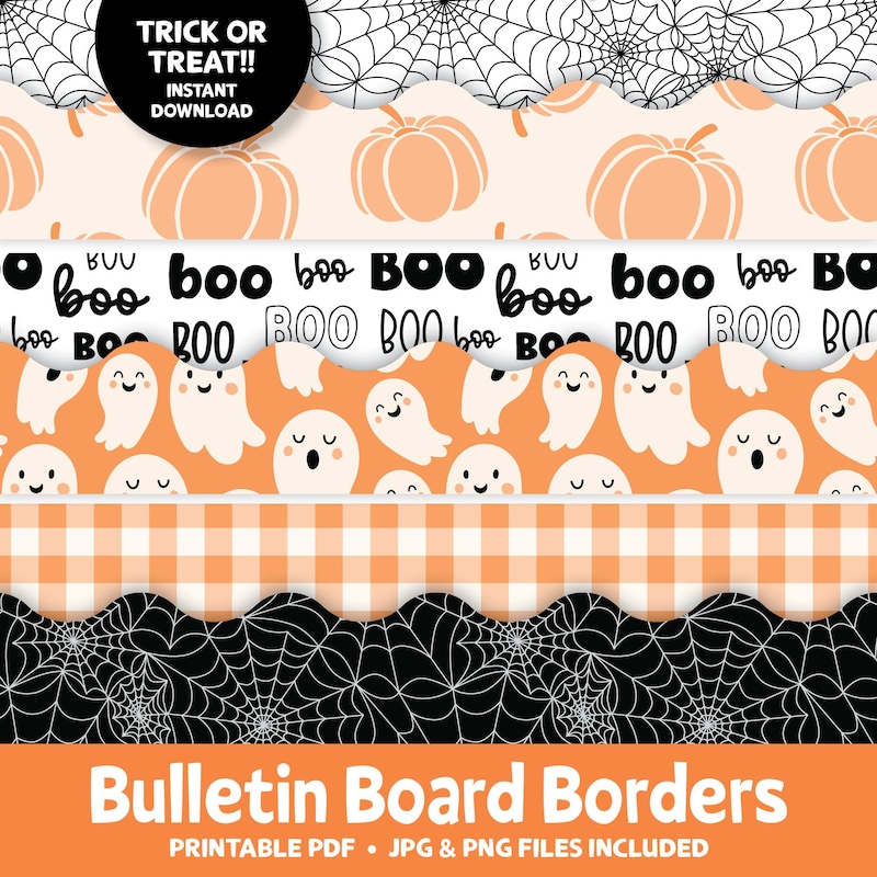 Printable Halloween Trim - Etsy