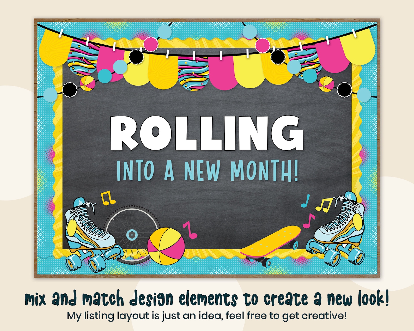 Back to School Bulletin Board Kit Classroom Decor Welcome Back to ...