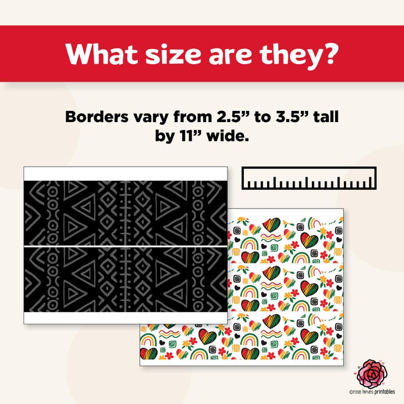 Black History Month Bulletin Board Borders, Black History Bulletin ...