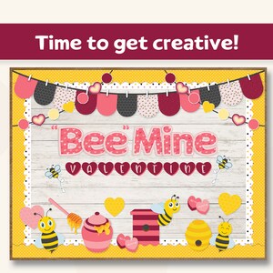 Valentines Bulletin Board Kit, February Bulletin Board, Valentines ...