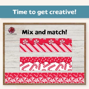 Candy Cane Bulletin Borders, Christmas Bulletin Board Borders ...