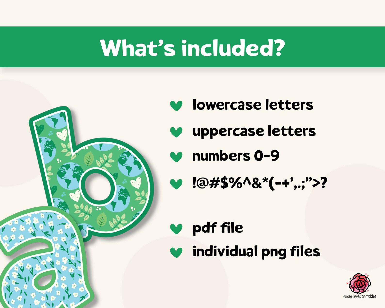 Earth Day Bulletin Board Letters, Printable Bulletin Board Letters ...