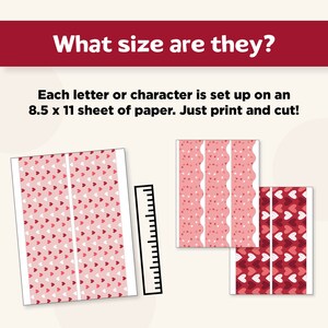 Valentines Classroom Bulletin Board Border Set, Heart Valentine ...