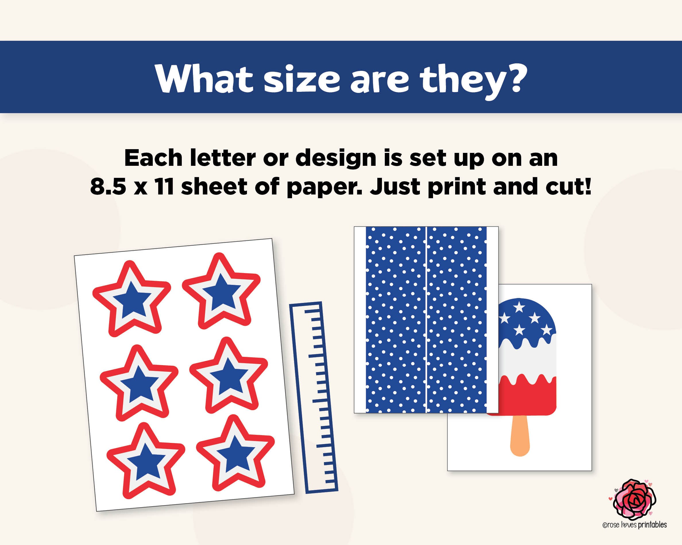 July Bulletin Board Kit, 4th of July Bulletin Board Letters, Printable ...