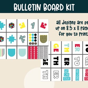 Back to School Bulletin Board Kit | Classroom Decor | Door Decor ...