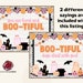 Halloween Bulletin Board Kit, Pink Ghost Retro Halloween Bulletin Board ...