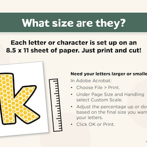 Spring Bulletin Board Kit, Bumble Bee Bulletin Board Letters, Printable ...