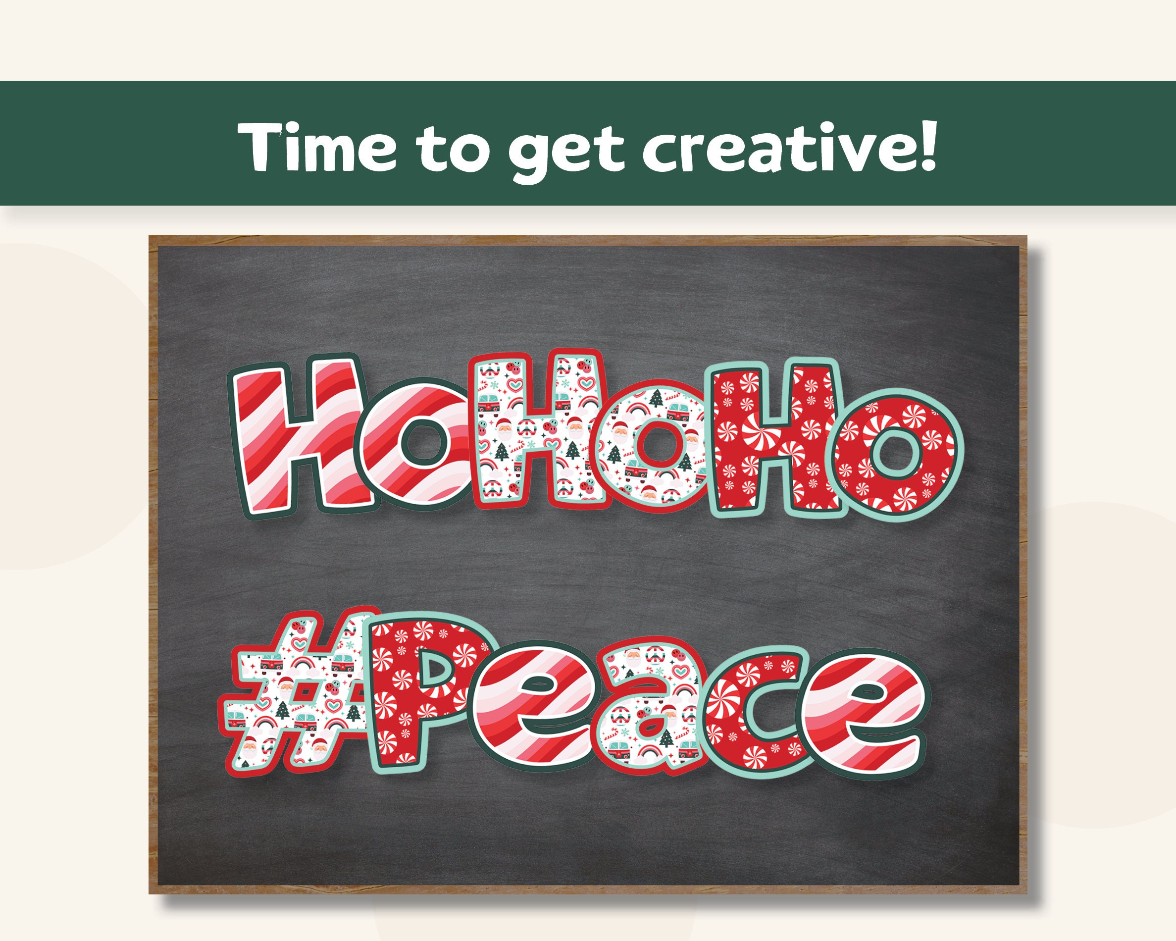 Free Printable Christmas Bulletin Board Letters at Walter Mcglothlin blog
