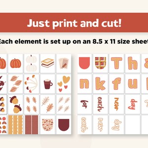 Fall Themed Printable Bulletin Board Kit or Classroom Door Decor ...