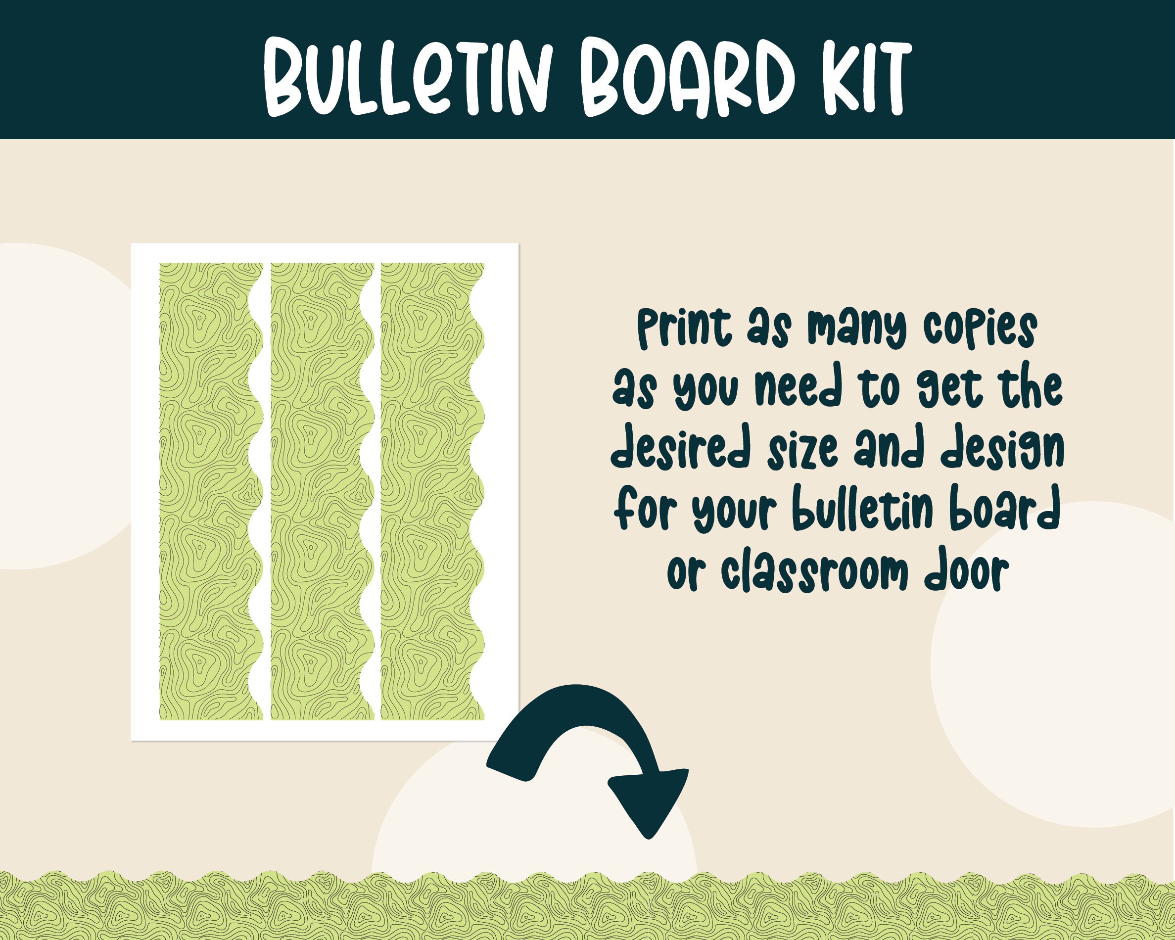 Back to School Bulletin Board Kit Classroom Decor Door - Etsy