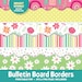 Christmas Bulletin Border Set, Christmas Bulletin Board Borders ...