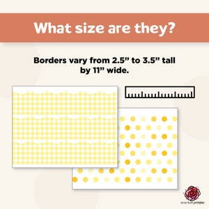 Spring Bulletin Board Border Set, Summer Bulletin Border, Spring ...