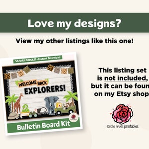 Back to School Bulletin Board Kit, Kindergarten Adventure Printable ...