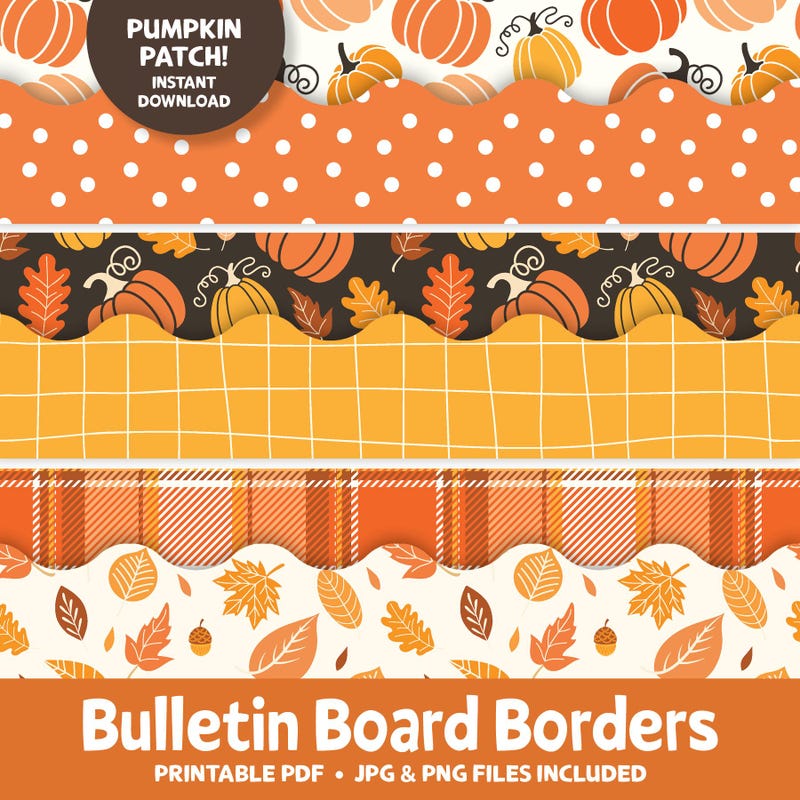 November Clipart Banner - Etsy