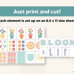 Spring Bulletin Board Kit, Easter Bulletin Board, Printable Bulletin ...