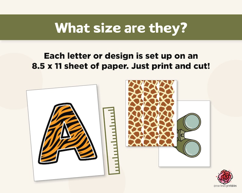 Safari Bulletin Board Kit, Animal Print Bulletin Board Letters ...