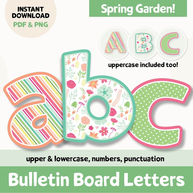 Bulletin Board Letters - Etsy