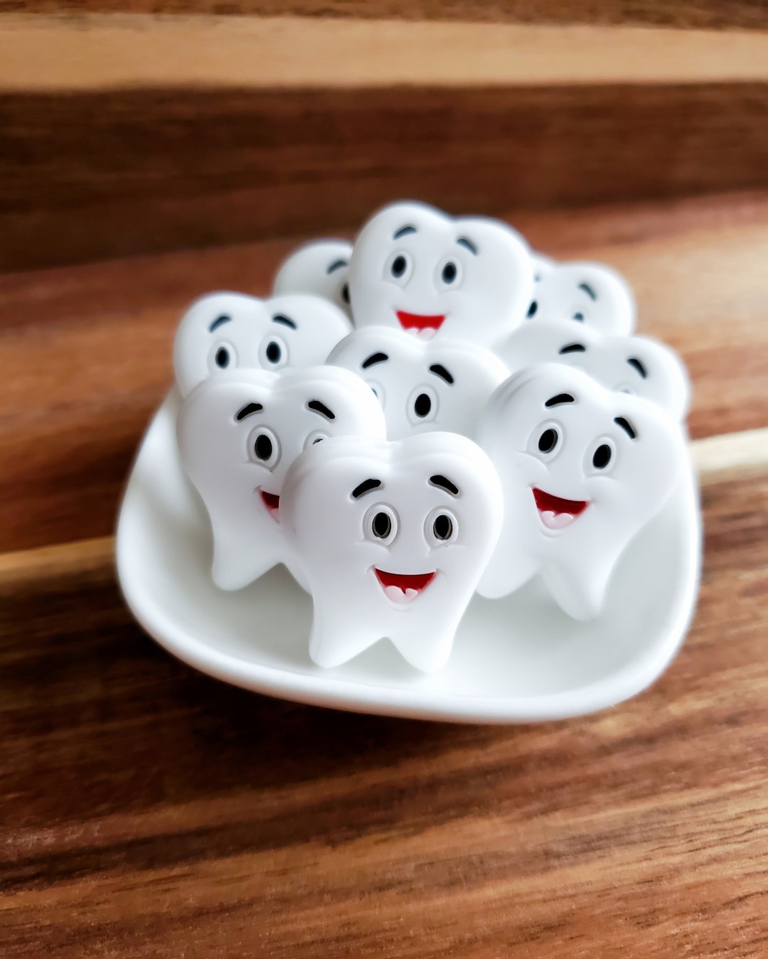 Tooth Shaped Silicone Focal Beads Tooth Bead Focal Beads Single Bead - Etsy