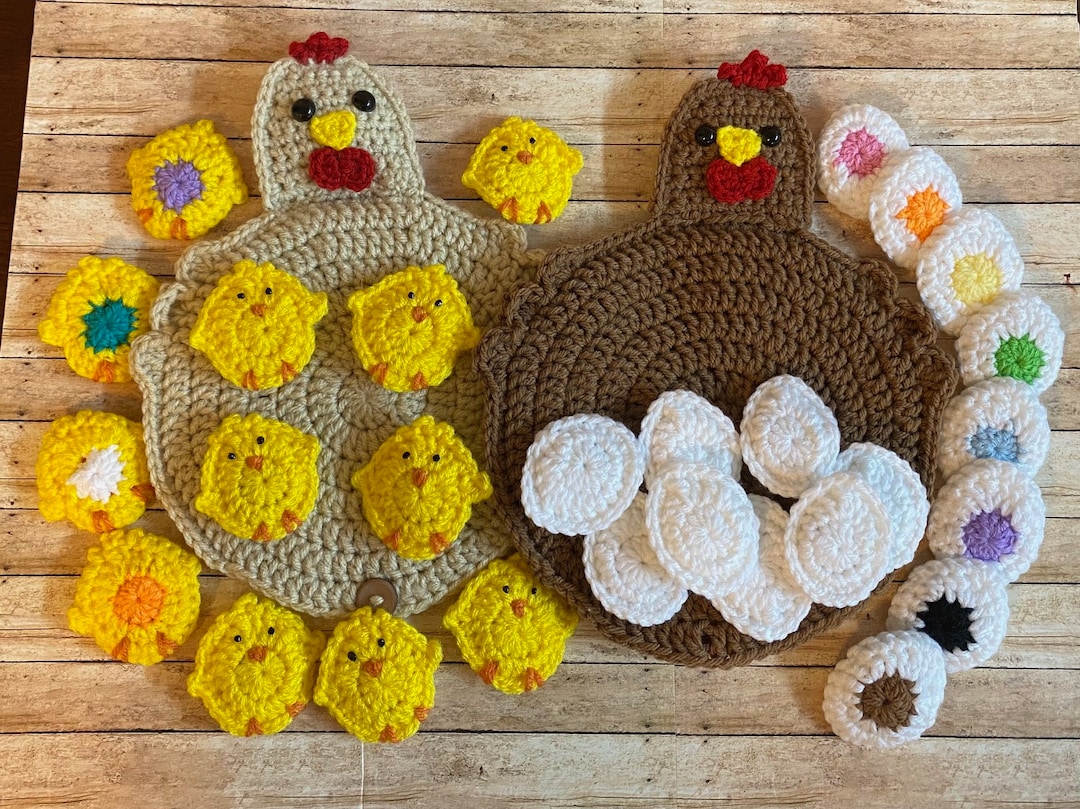 Chicken Memory Crochet Pattern English Pdf. Original Stitchedbyshari ...