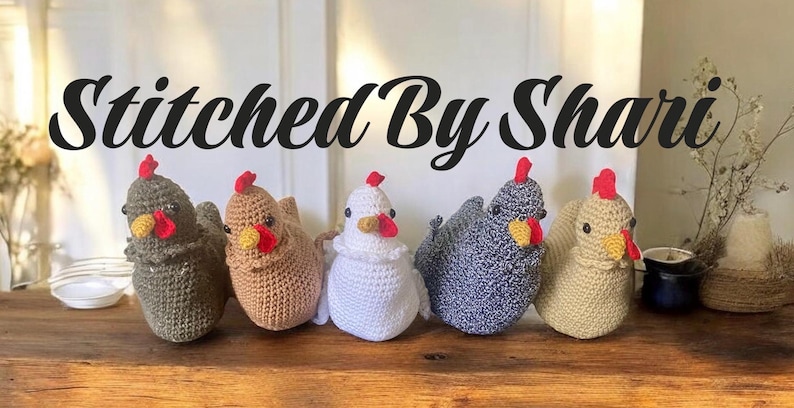 Grocery Bag Chicken- A Crochet Pattern, Instant PDF Download. English ...